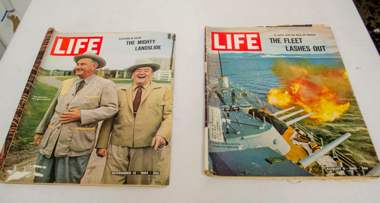 1964 Life Magazine Cover Vietnam