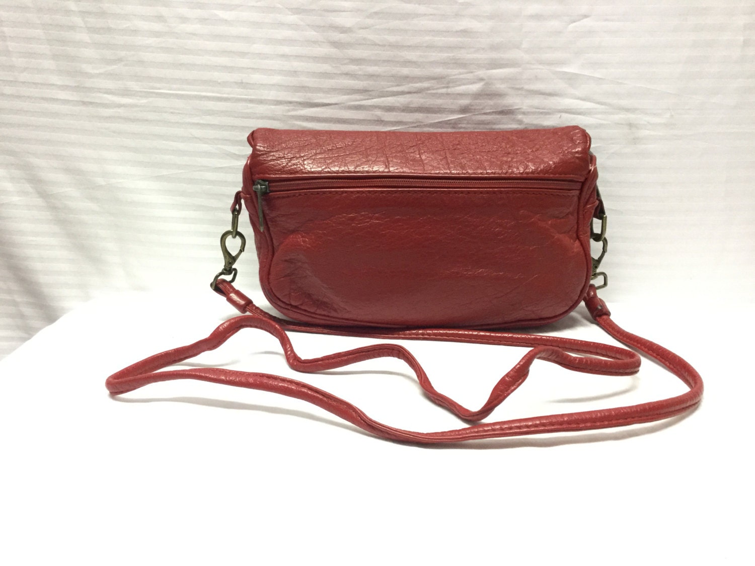 Stone Mountainleather purse Bags Purses Red Leather | Etsy