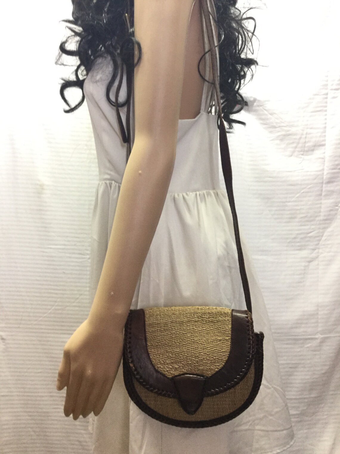 Saddle Bag Purse Sisil leather Purse Shoulder - Etsy