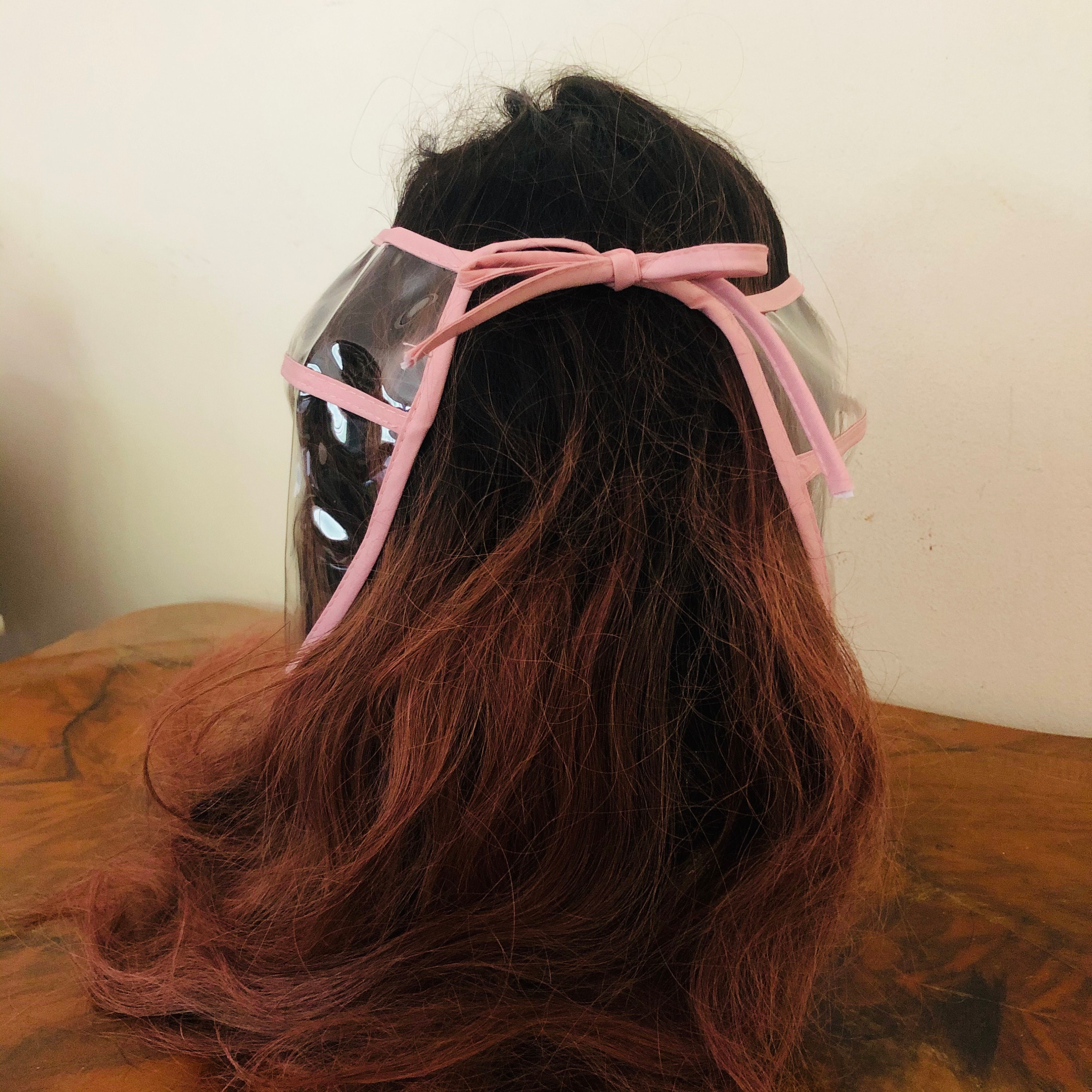 Face shield Mask with matching Hat sturdy washable Guard | Etsy