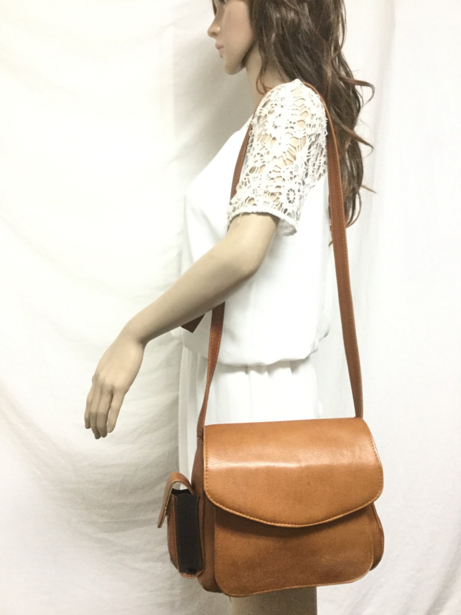 Brown Leather Purse, Bag,shoulder Bag, Made in Colombia - Etsy