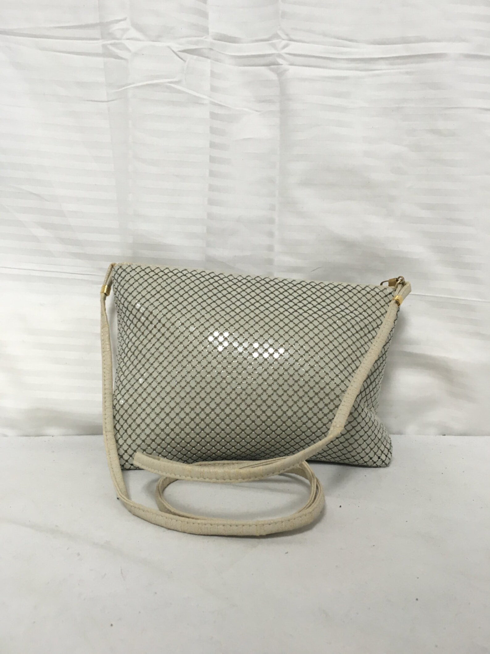 Metal Mesh Purse Tan Shoulder Bag Clutch - Etsy