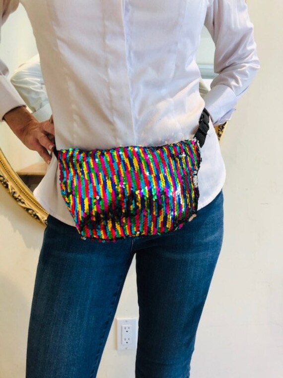 Sequin Fanny Pack