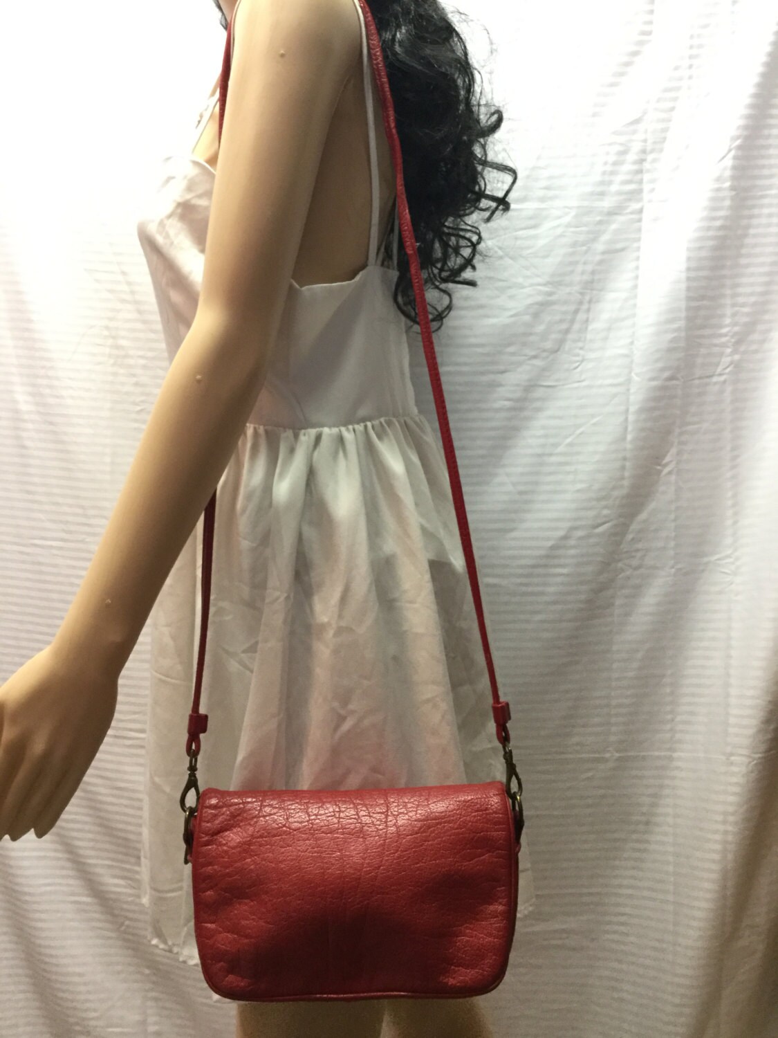 Stone Mountainleather purse Bags Purses Red Leather | Etsy