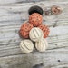 Primitive Fall Rag Balls, Fall Bowl Fillers, Rag Balls, Set of Six ...