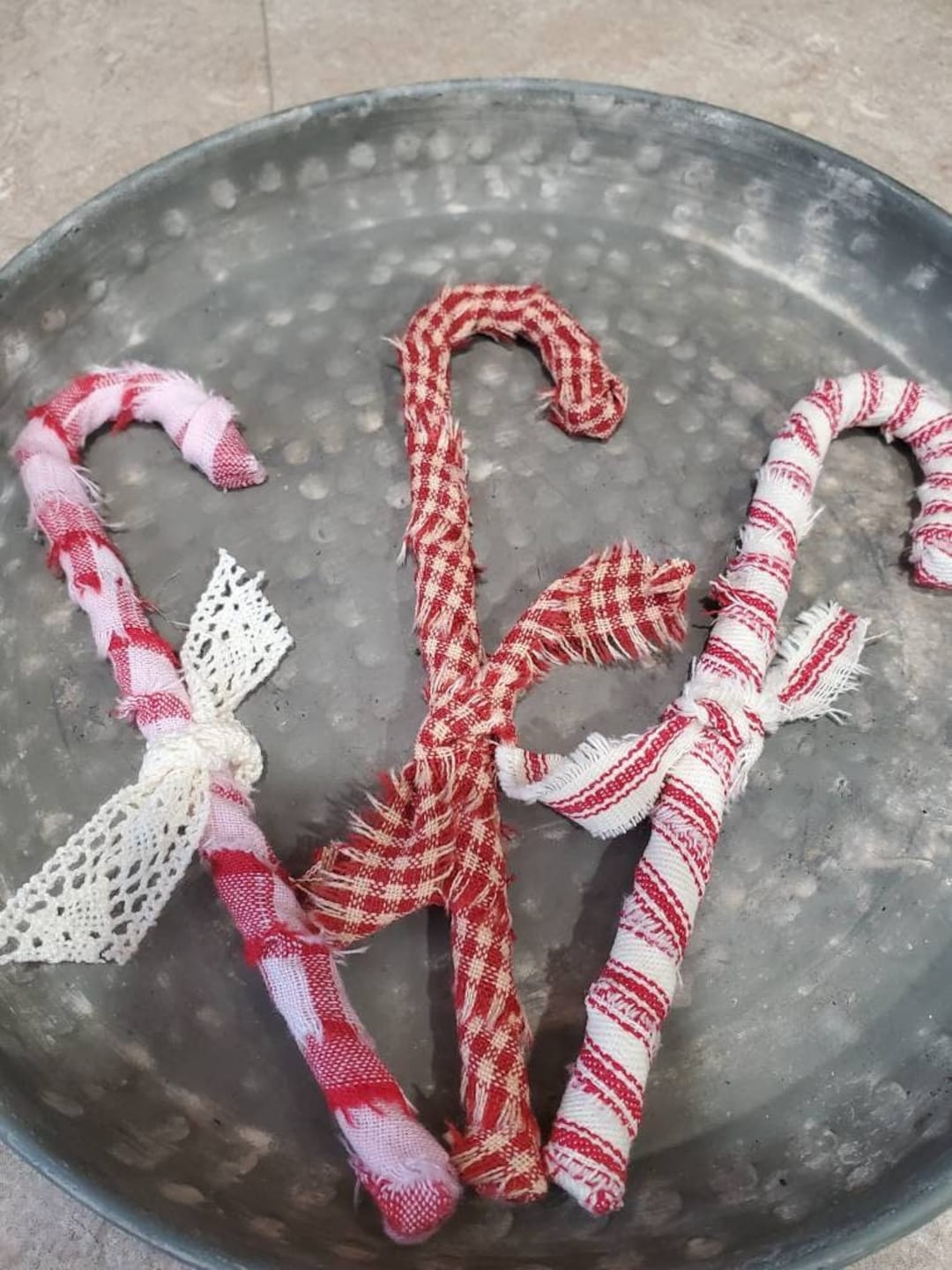 Valentine Candy Canes, Valentine Decor, Fabric Covered Candy Canes ...