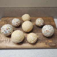 Decorative Balls, Bowl Filler, Set of 3 Rope/twine Orbs - Etsy