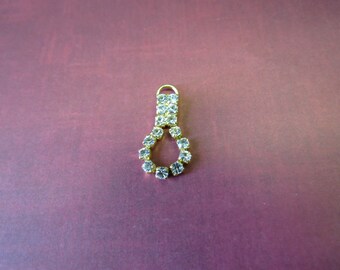 Rhinestone Zipper - Etsy