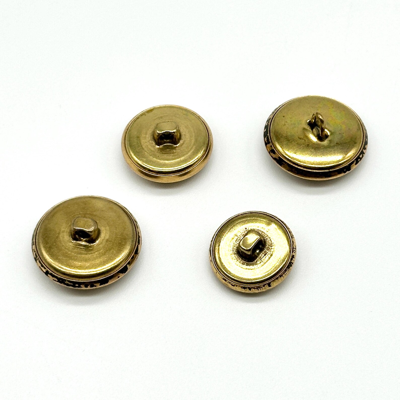 Vintage Griffin Metal Shank Buttons - 1970s USA Made - Set of 12 - Etsy