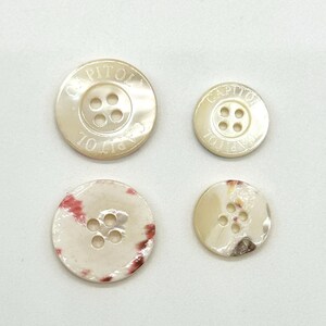 Vintage "capitol" Logo Mother of Pearl Buttons - Set of 6 - Etsy