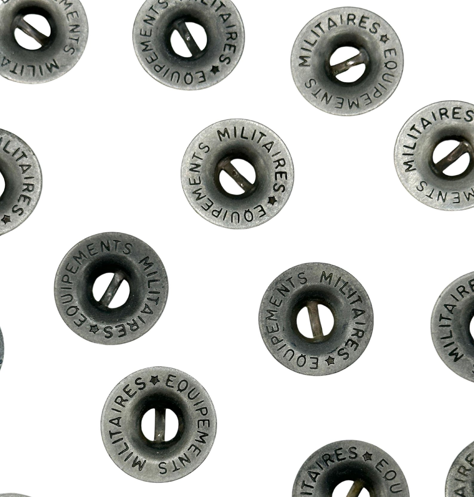 12 Pcs Vintage Military Buttons: Antique Copper Metal, 1980s USA - Etsy