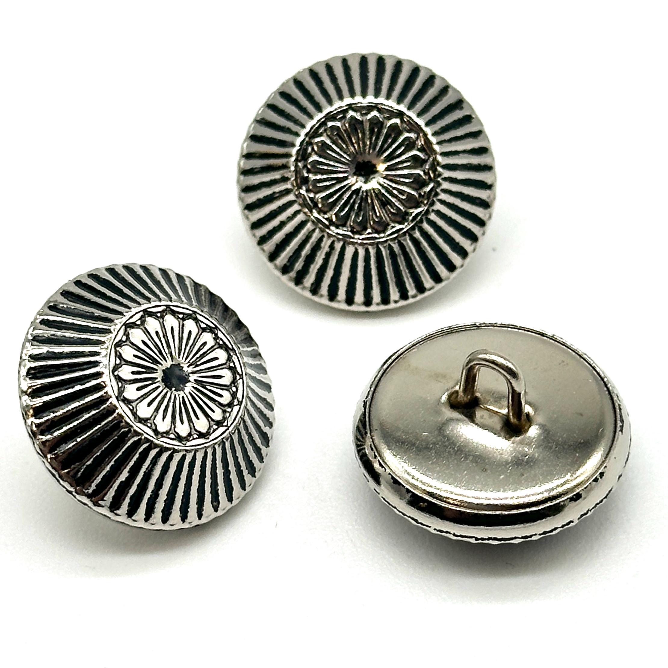 12 Pcs Vintage Art Deco Shank Buttons: Antique Gold Sewing ...