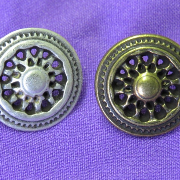 Steampunk Button - Etsy UK