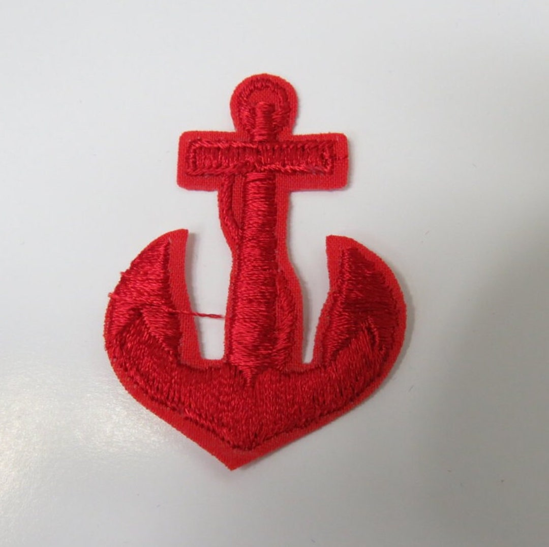 2 Patches1 Package Vintage marine Anchor - Etsy