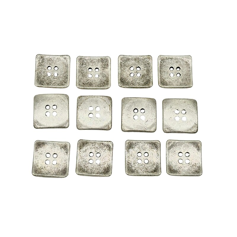 Square Buttons - Etsy