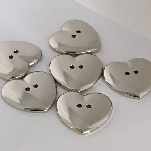 Heart Buttons - Etsy UK