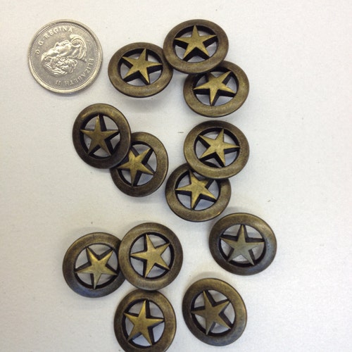 Vintage Military Brass Buttons - Etsy