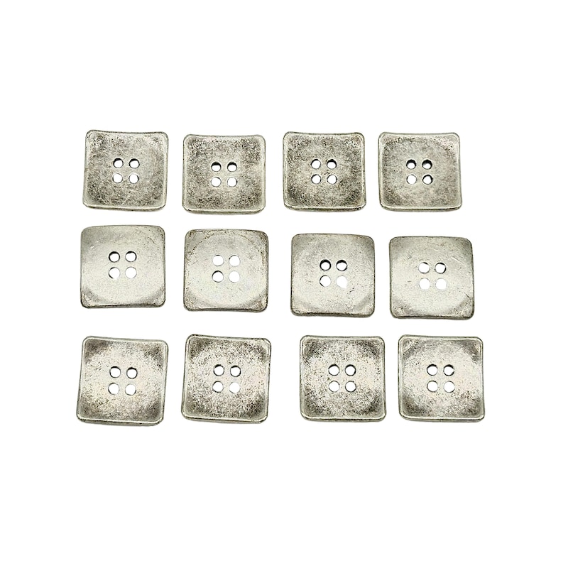 Square Buttons - Etsy