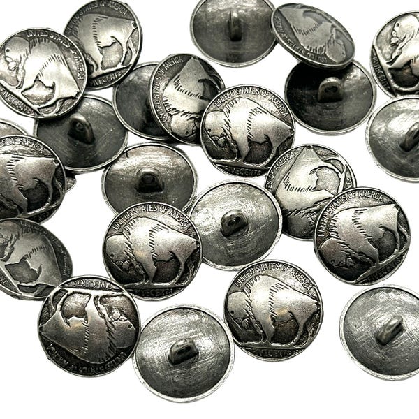Metal Buttons - Etsy