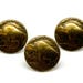 Vintage Buffalo Nickel Buttons: Antique Silver/brass, 15mm I227 (set of ...