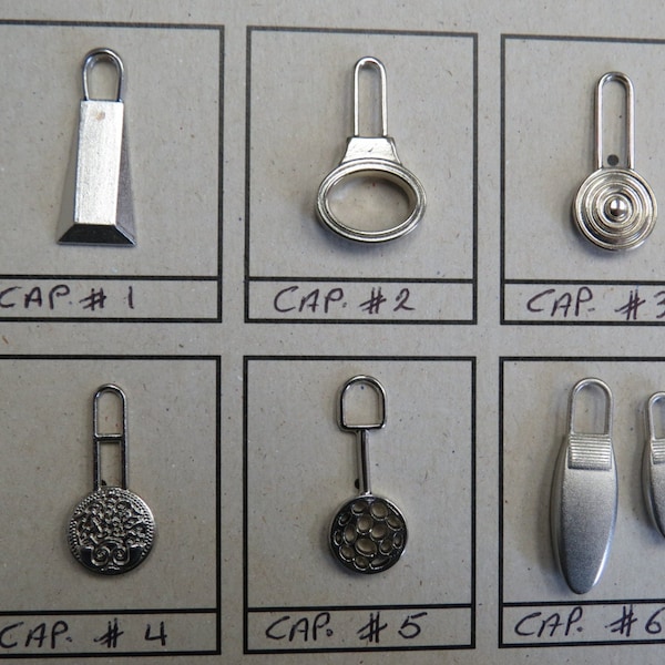 Decorative Zipper Pulls - Etsy