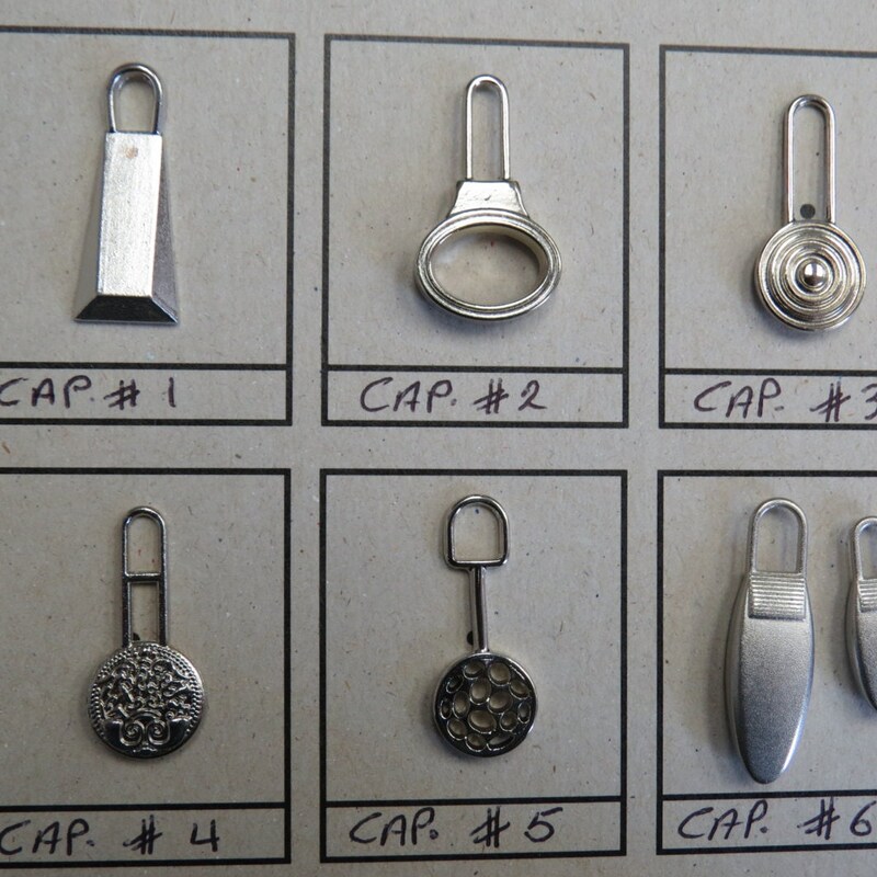 Button Zipper Pull - Etsy