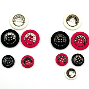 Vintage "one Way" Logo Buttons: Metal Center, Colored Base (1 Dozen) - Etsy
