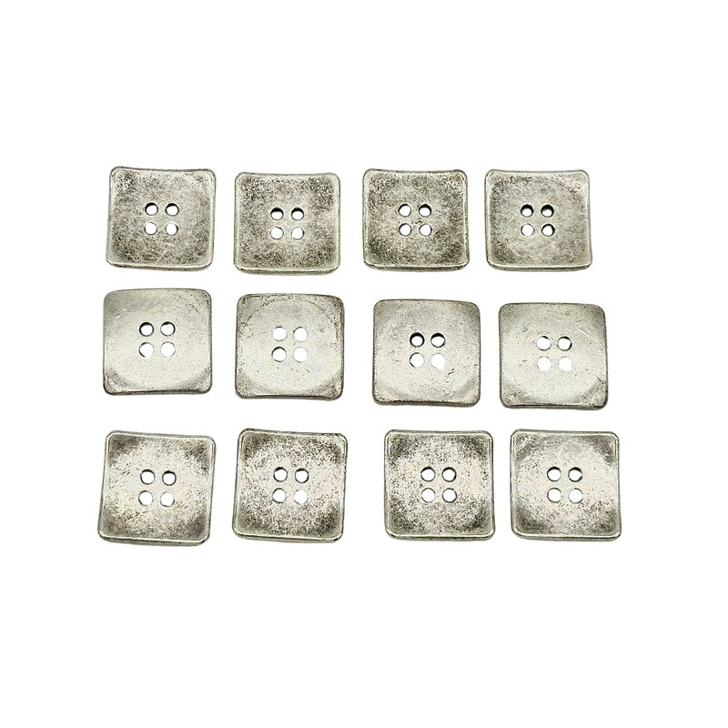 Square Buttons - Etsy