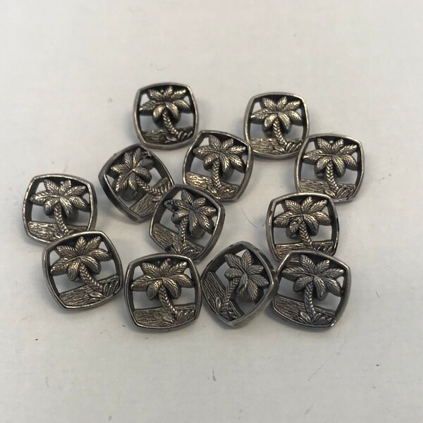 Palm Buttons - Etsy