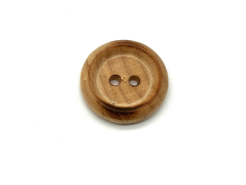 12 Rustic Burnt Wood Buttons: Vintage Sewing Supplies (30L) - Etsy