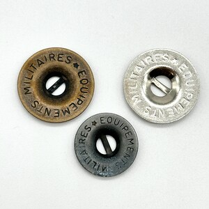 12 Pcs Vintage Military Buttons: Antique Copper Metal, 1980s USA - Etsy