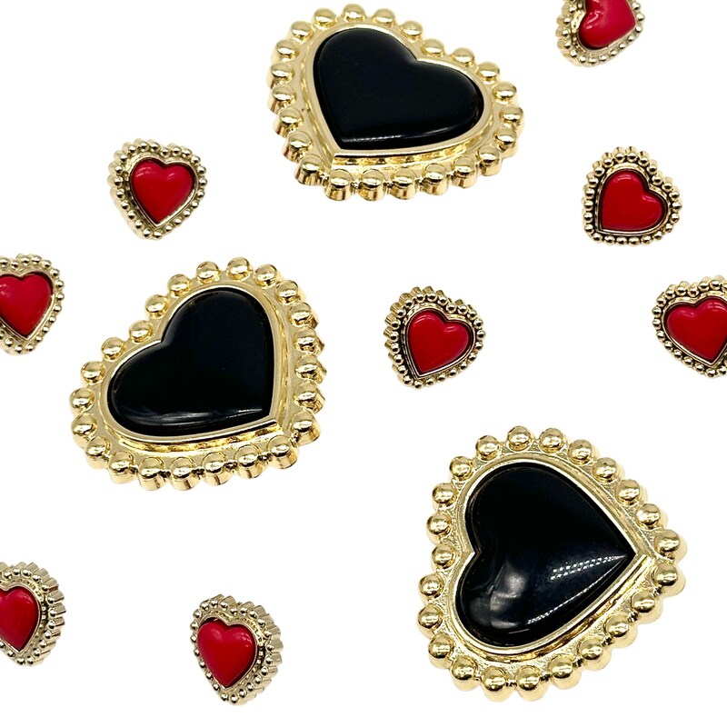 Heart Buttons - Etsy