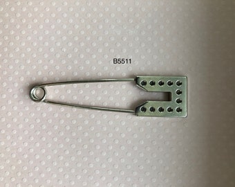 Vintage Large Blanket or Kilt Pins Silver Plated Brass Lot of - Etsy