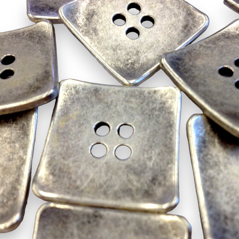 Square Buttons - Etsy