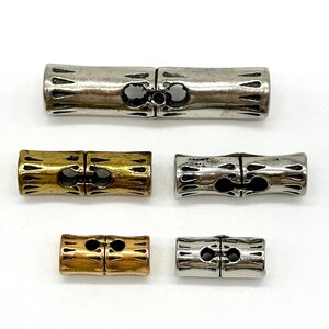 6 Pcs Vintage 2 - Toggles for Sewing | Antique Silver & Gold | Novelty Craft Buttons for Jackets ...