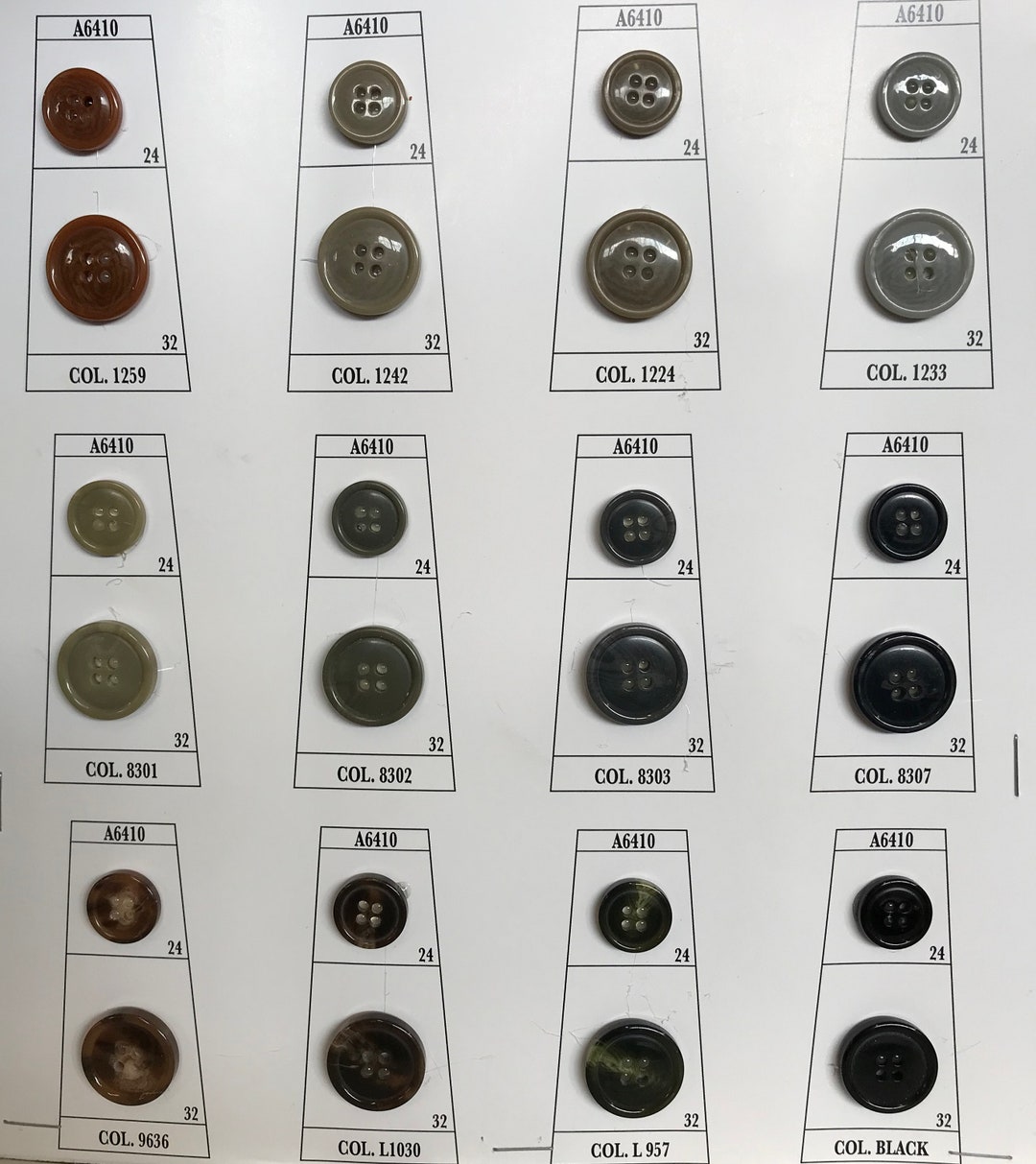 18 Pcs Vintage Tailored Suit Buttons Set | Decorative Buttons for ...