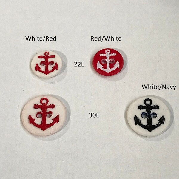 Marine Buttons - Etsy