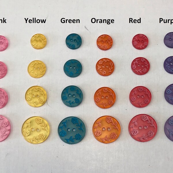 Translucent Buttons - Etsy