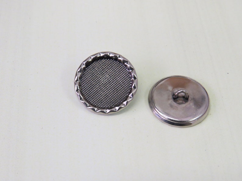 1 Dozen Small Check Pattern With Fancy Rim Ant Silver Vintage - Etsy