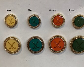 Golf Buttons - Etsy