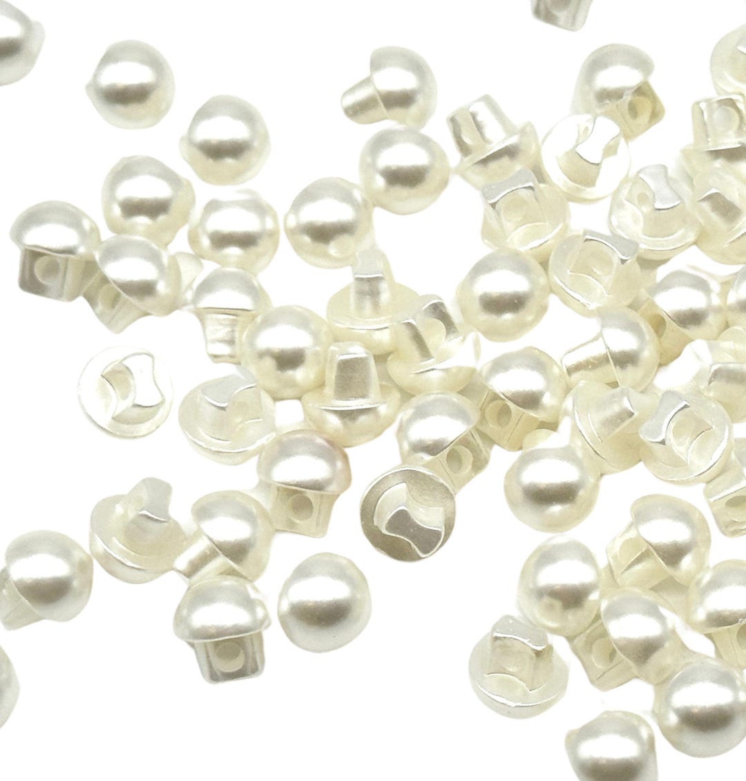 Pearl Shank Buttons, Buttons for Dresses, Buttons for Blouses, Pearl ...