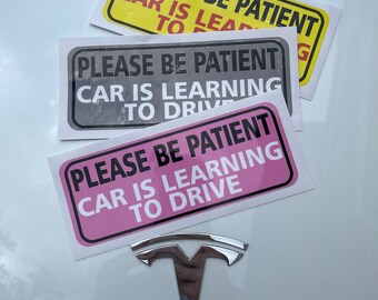 Please Be Patient Bumper Sticker - Etsy