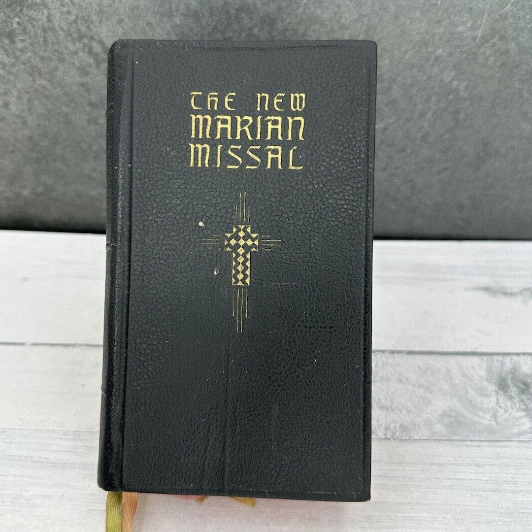 The New Marian Missal Latin English Edition Regina Press 1961 - Etsy