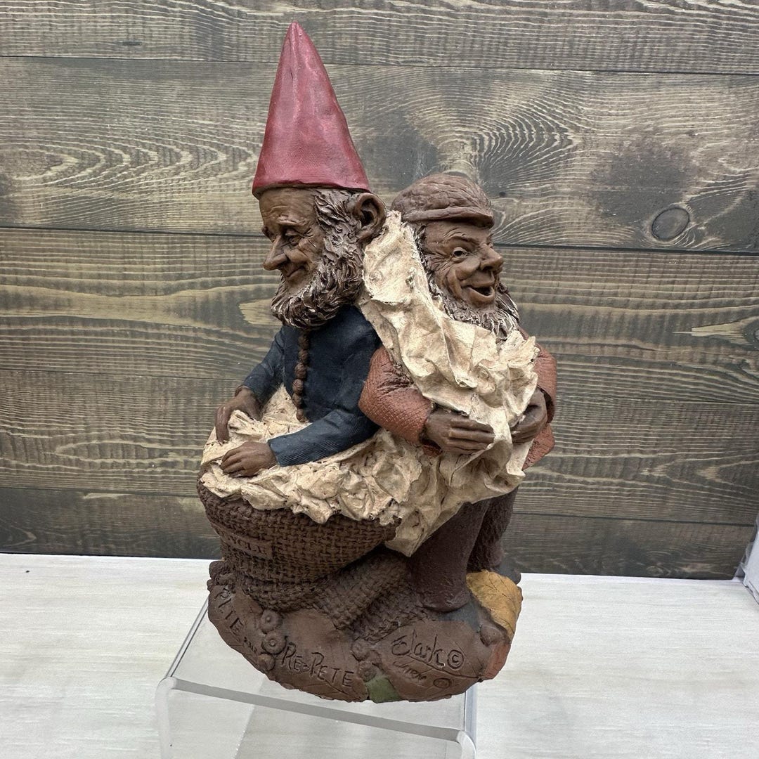 1990 Tom Clark Gnome Recycle Pete and Re-pete Cairn Stamp 69 - Etsy
