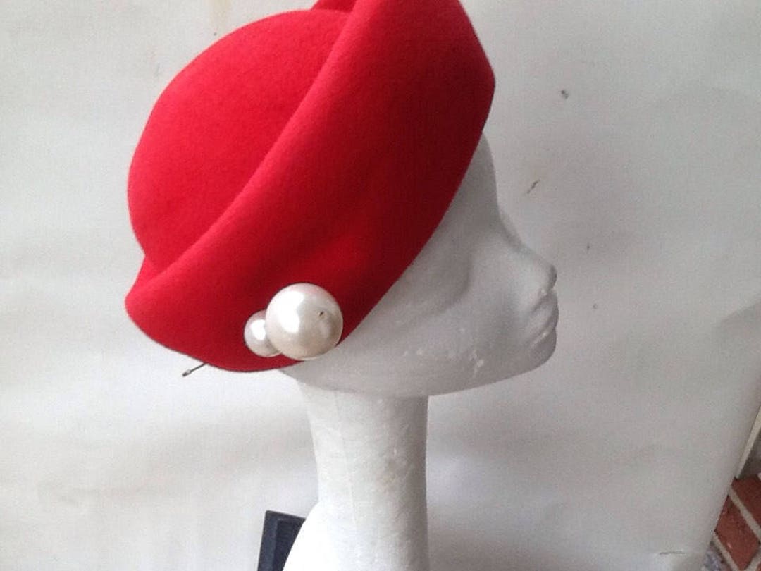 Red Winter Toque - Etsy