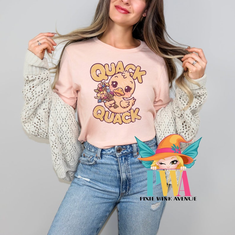 Quack Quack Sublimation Digital Design Download, Cute Kid Png, Children ...