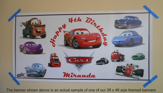 Disney Cars Wallpaper Border