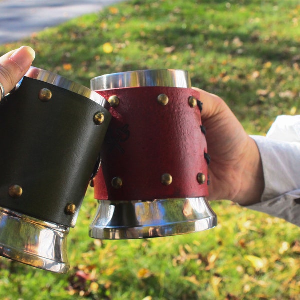 Leather Tankard - Etsy