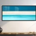 Panoramic Teal Wall Art Print: Extra Large Abstract Minimalist Rothko ...