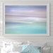 Pastel Color Wall Art, Turquoise Pink Sky Wall Art for Bedroom Above ...